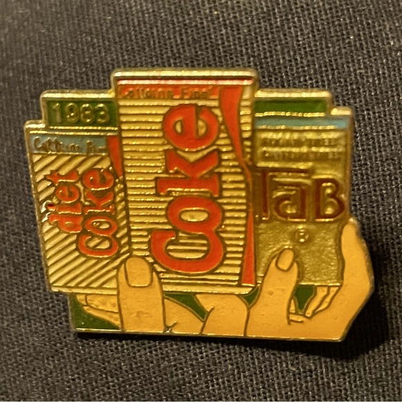 Jewelry | 1983 Vintage Tac Pin Cocacola Tab Diet Coke | Poshmark